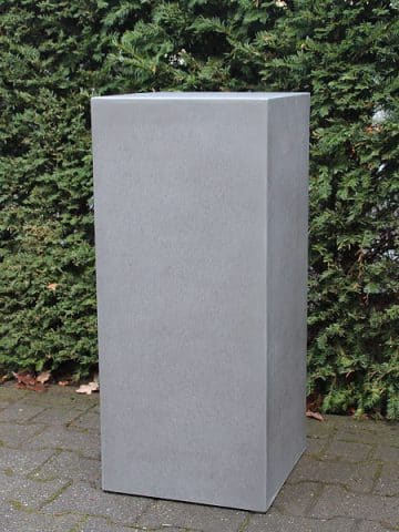 Säule fiber plate, 80x34,5x34,5 cm - Gartendekomarkt